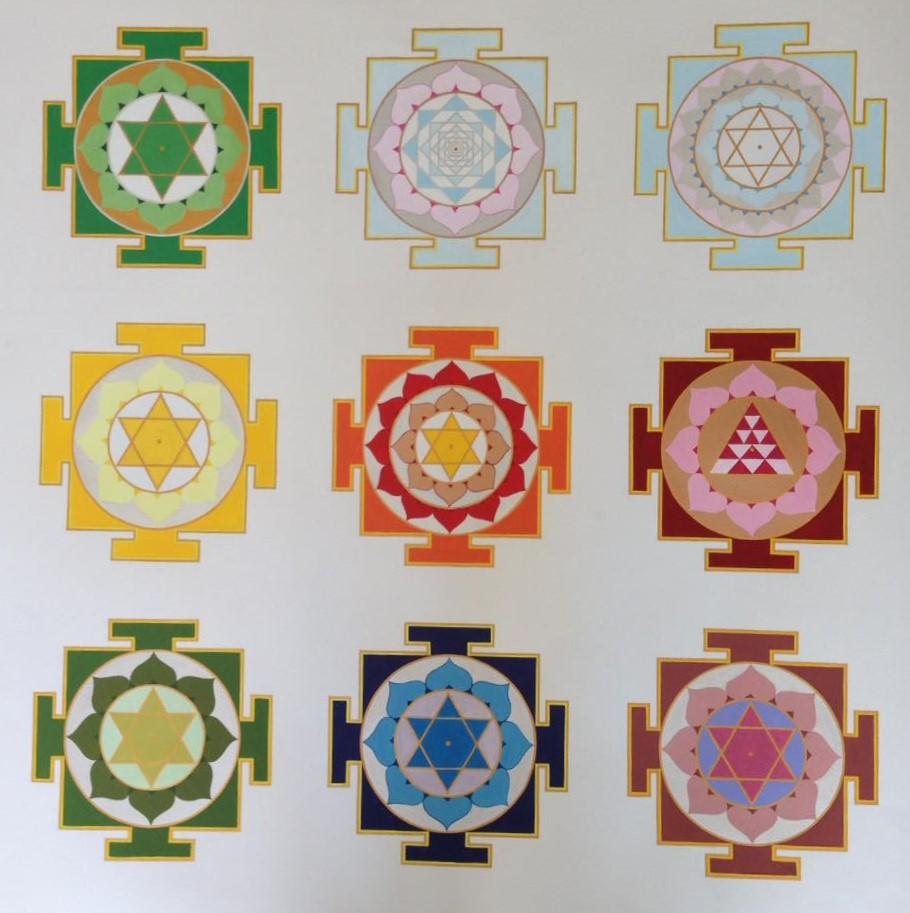 Yantra yoga is een krachtige vorm van meditatie. 9 planeten